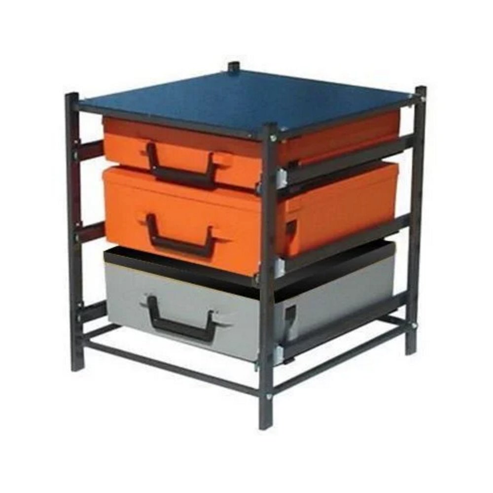 RolaCase Enclosed Frame 3x Drawer Comes With Cases Unassembled | Wattmaster